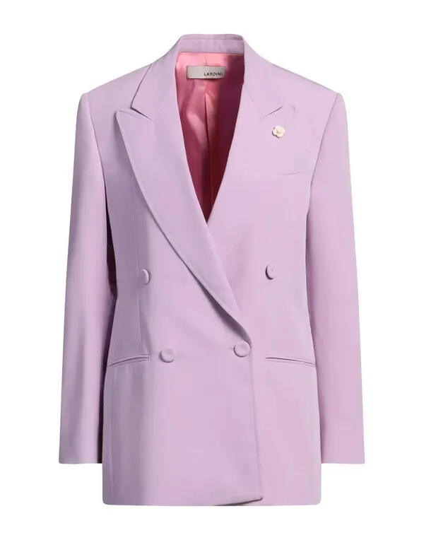 LARDINI Double-breasted Blazer - Lilac