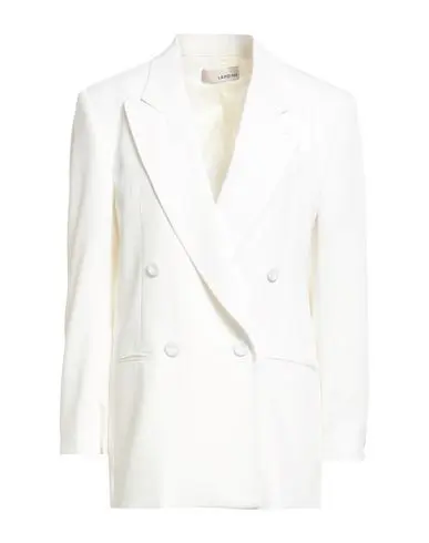 LARDINI Double-breasted Blazer - White