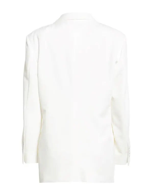 LARDINI Double-breasted Blazer - White