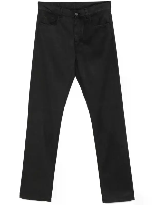 Canali Logo-patch Trousers