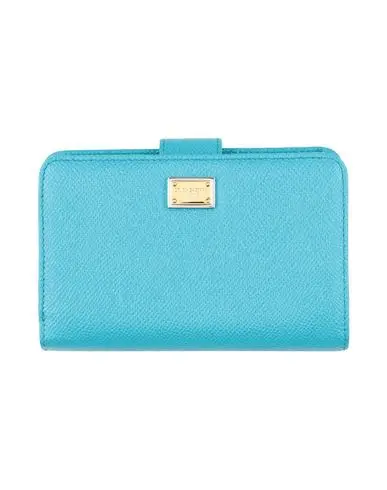 Dolce & Gabbana Wallet Azure Calfskin - Blue