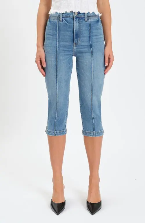 DAZE Midtown High-waist Capri Jeans