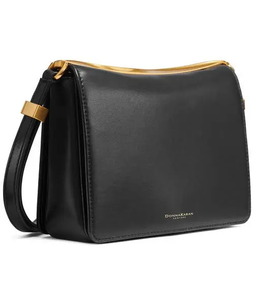 Donna Karan New York Jericho Convertible Shoulder Bag - Blk/gold