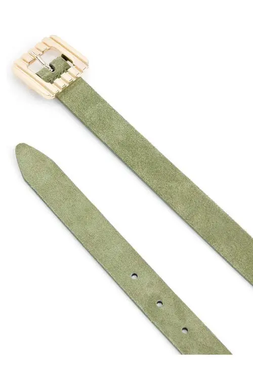 Ettika Suede Belt - Olivine