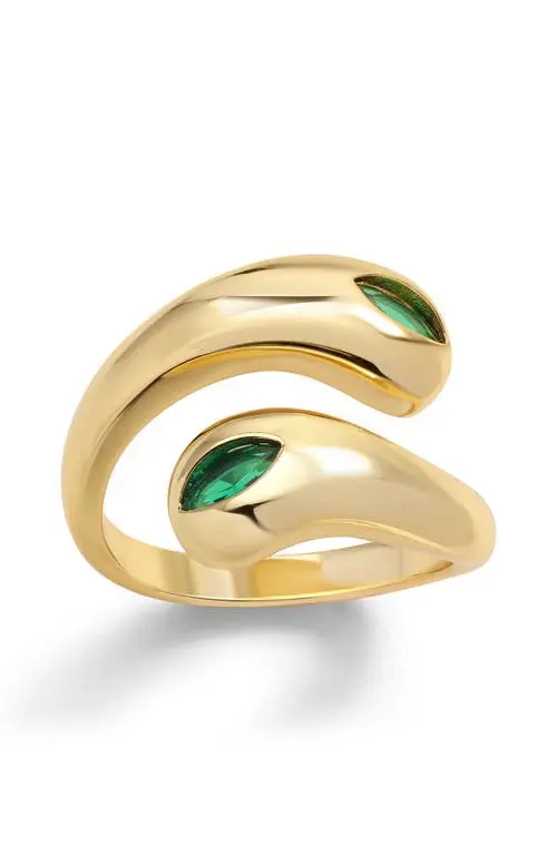 MAZIN JEWELS Mallorca Adjustable Ring - Gold