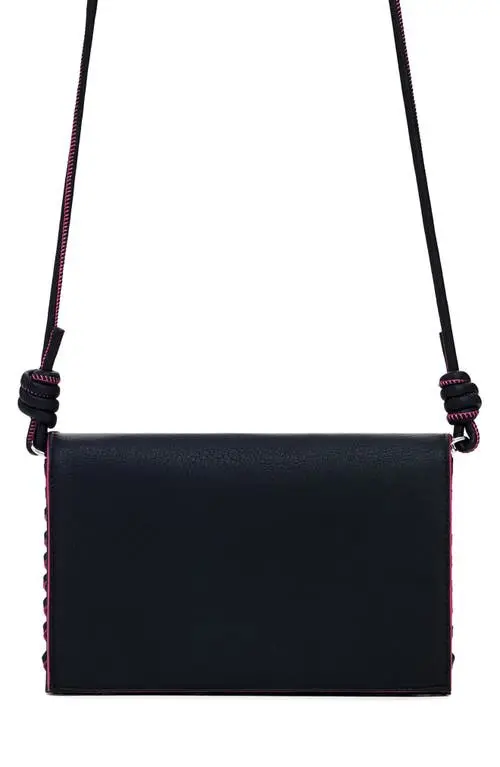 Desigual Faux Leather Wallet On A Strap