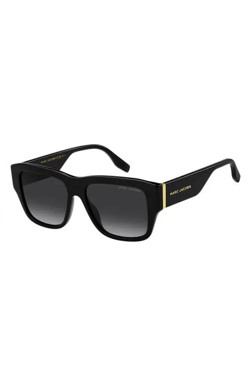 Marc Jacobs 55mm Gradient Square Sunglasses