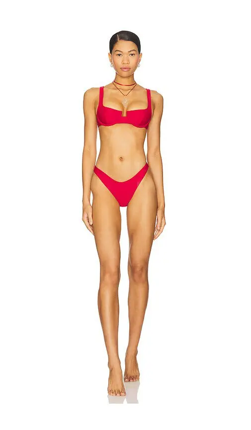 LOVEWAVE The Manuka Top Bikini - Red