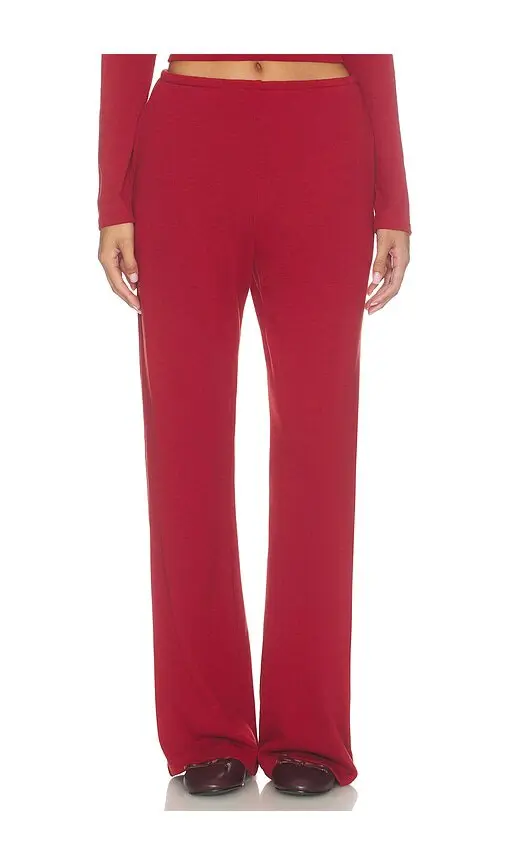 LESET Lauren Pocket Pant - Rust