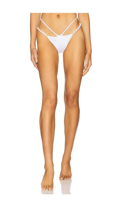Agua Bendita X Meline Bikini Bottom - Ivory