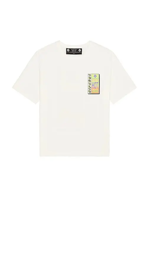 Abrand Denim X Rip Curl Hot Locals Tee In White