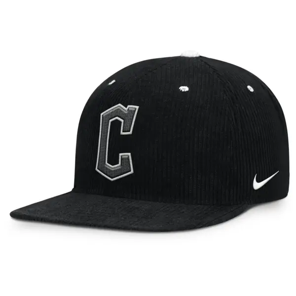Nike Cleveland Guardians Mlb Adjustable Hat - Black