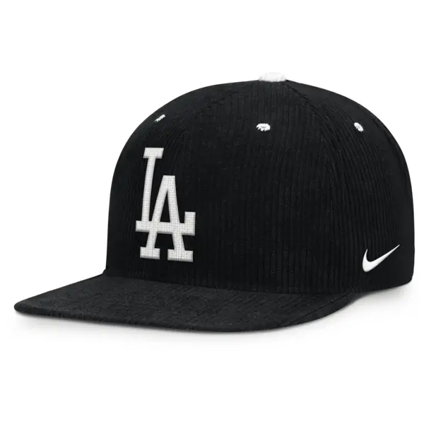 Nike Los Angeles Dodgers Pro Mlb Adjustable Cap - Black