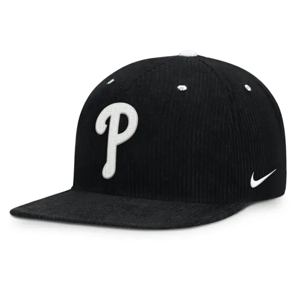 Nike Philadelphia Phillies Pro Mlb Adjustable Hat - Black