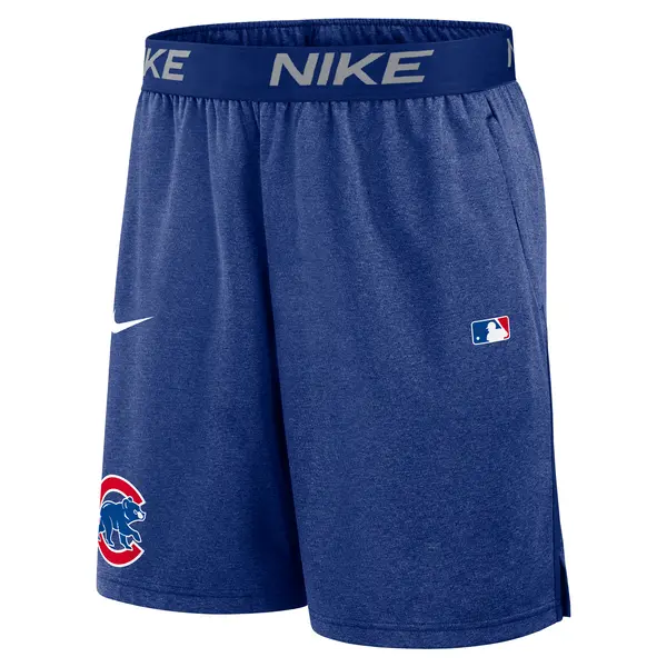 Nike Chicago Cubs Authentic Collection Dri-fit Mlb Shorts - Blue