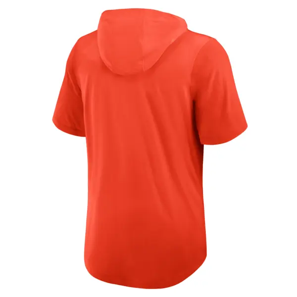Nike Baltimore Orioles Logo Dri-fit Mlb Hooded T-shirt