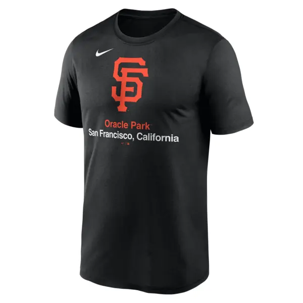 Nike San Francisco Giants Stadium Legend Dri-fit Mlb T-shirt - Black