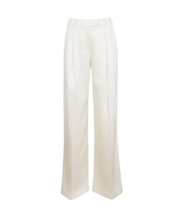 FLEUR DU MAL Satin Relaxed Pant