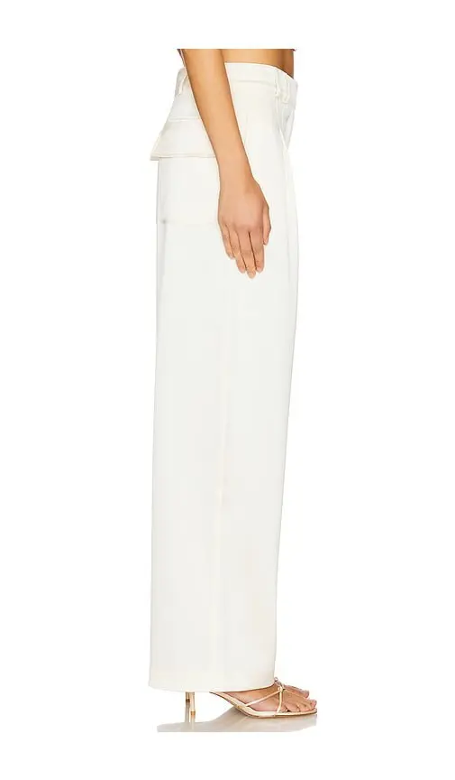 FLEUR DU MAL Satin Relaxed Pant