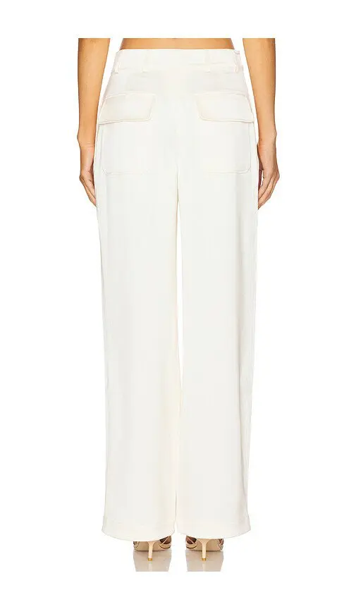 FLEUR DU MAL Satin Relaxed Pant