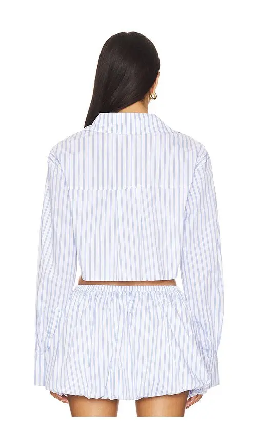 MORE TO COME Carmin Button-down Top