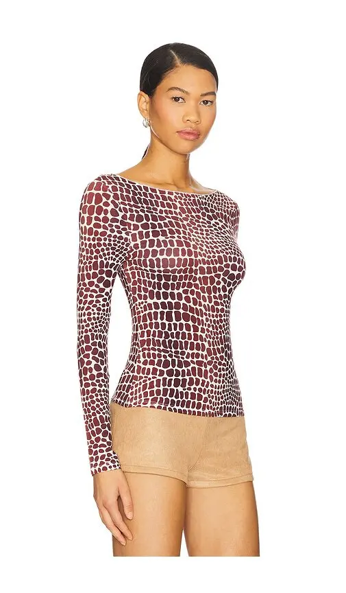 Miaou Amelia Top - Lizard