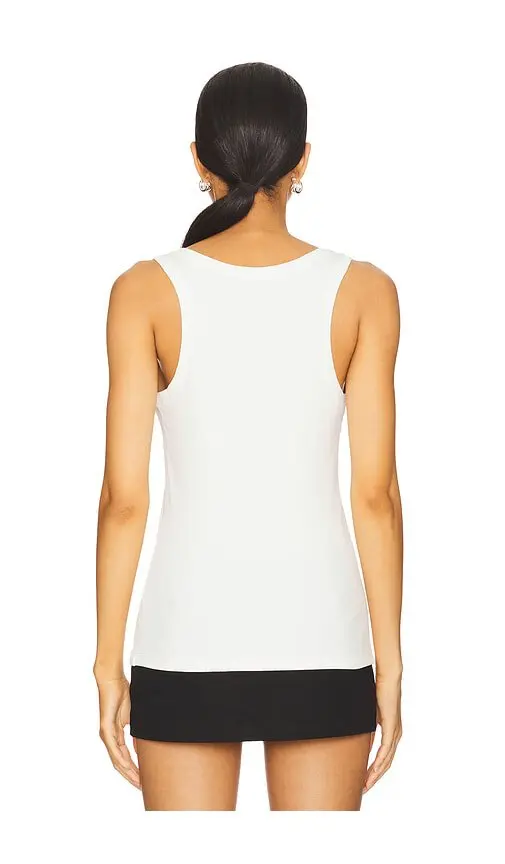 ANINE BING Alessia Tank Top - Ivory