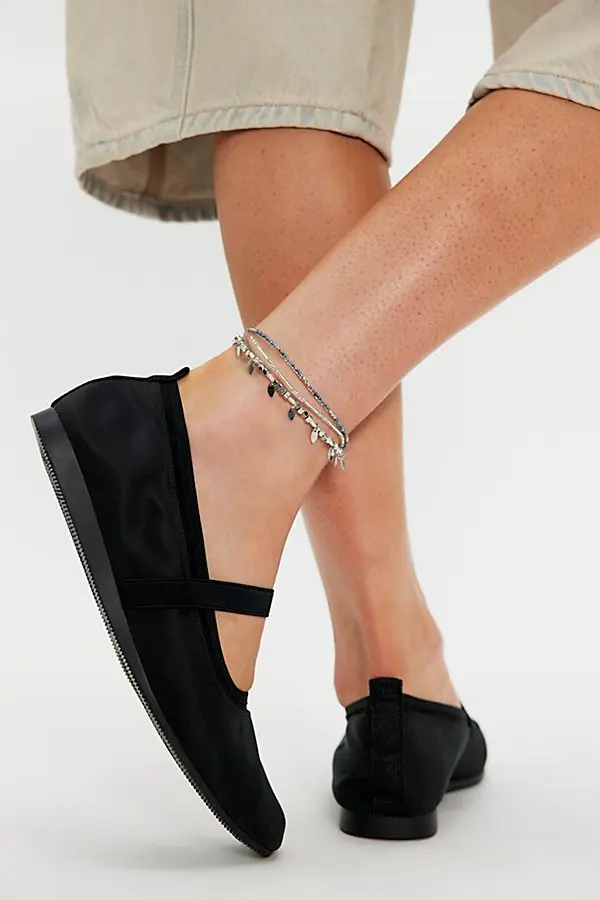VAGABOND SHOEMAKERS Hillary Sporty Flats - Black