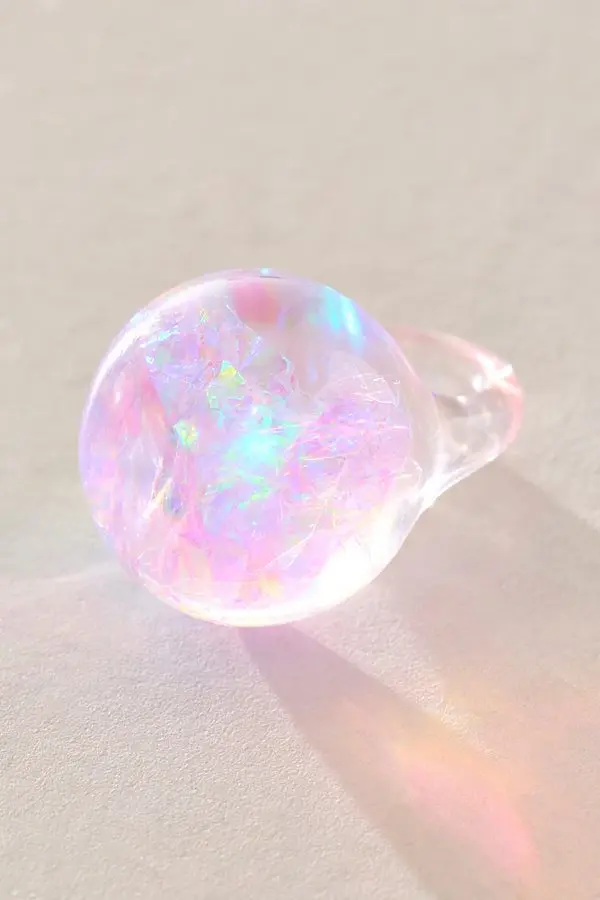Free People Scotlynn Statement Ring - Amethyst