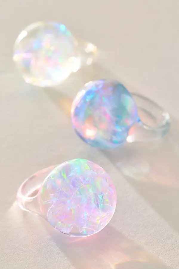 Free People Scotlynn Statement Ring - Opalescent