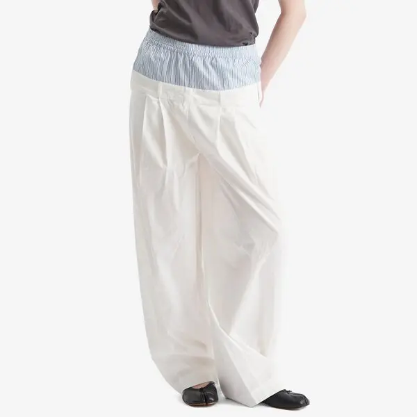 STEL Layered Wide Leg Trousers