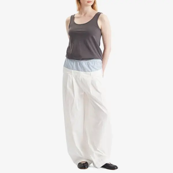 STEL Layered Wide Leg Trousers
