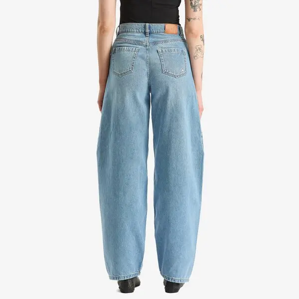 STEL Wide Barrow Leg Denim Jeans