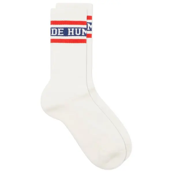 HUMAN MADE Line Sport Sock - Red