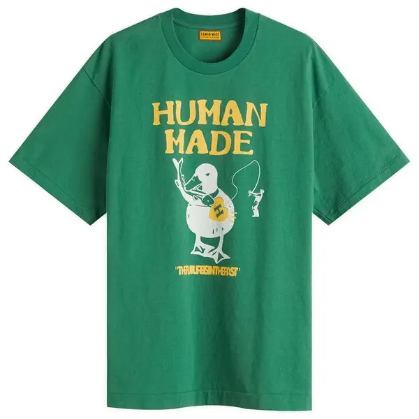 HUMAN MADE Fishing Duck T-shirt - Green