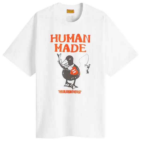HUMAN MADE Fishing Duck T-shirt - White