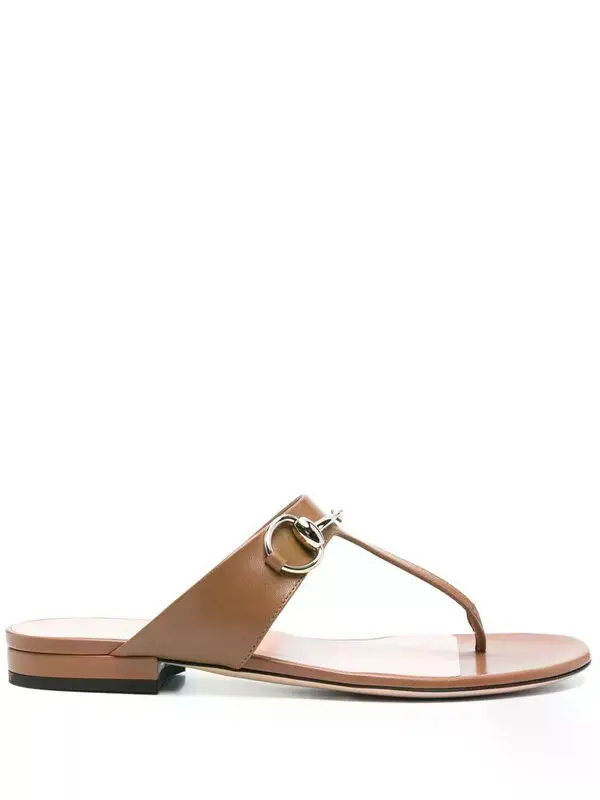 Gucci Horsebit Flat Sandals