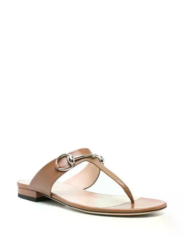 Gucci Horsebit Flat Sandals