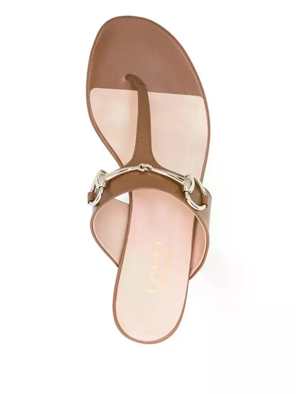 Gucci Horsebit Flat Sandals