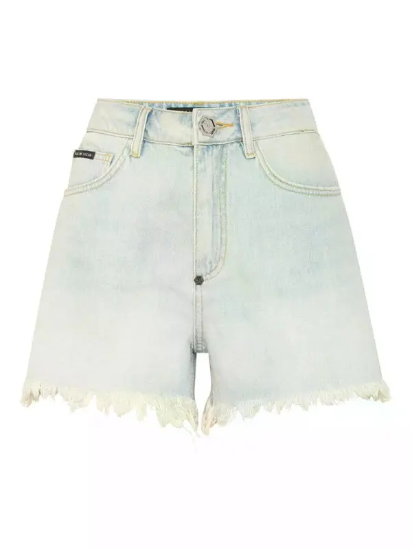 Philipp Plein Fringed-edge Shorts