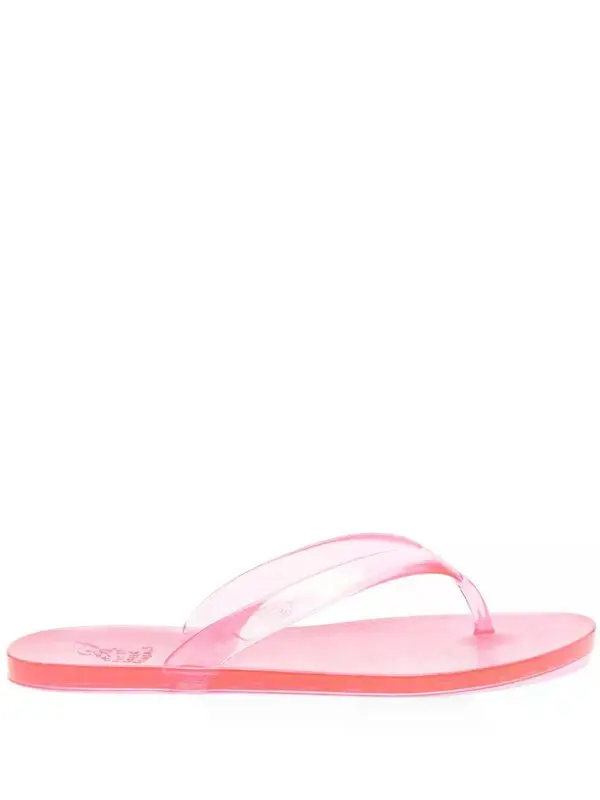 ANCIENT GREEK SANDALS Translucent Flip Flops - Pink