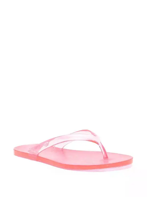 ANCIENT GREEK SANDALS Translucent Flip Flops - Pink