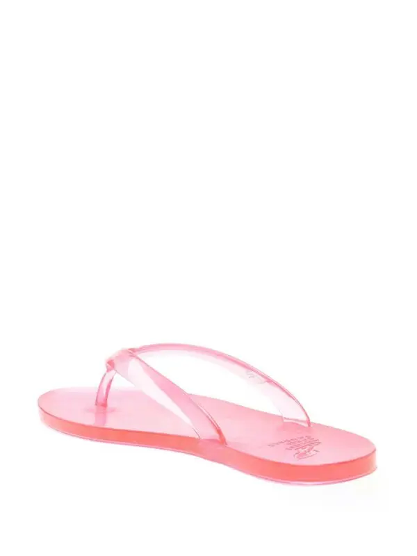 ANCIENT GREEK SANDALS Translucent Flip Flops - Pink