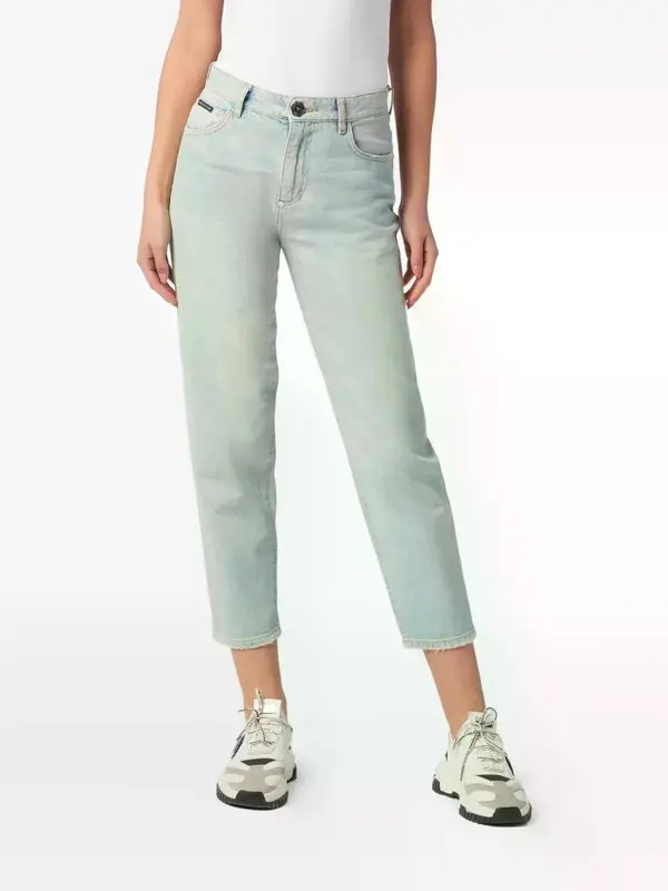 Philipp Plein Mom Fit Jeans