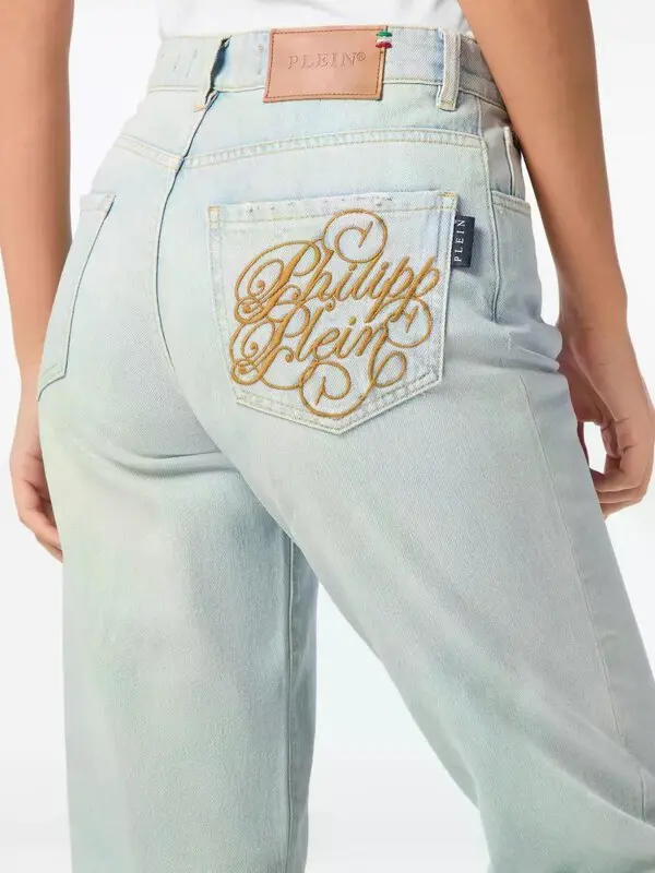 Philipp Plein Mom Fit Jeans