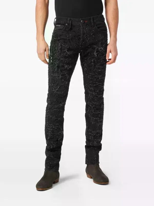 Philipp Plein Rock Star Jeans - Black
