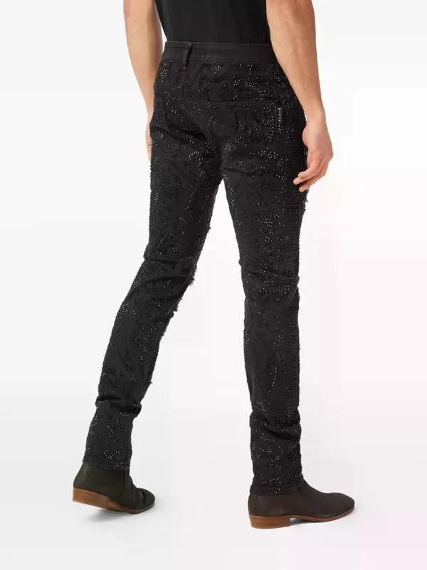 Philipp Plein Rock Star Jeans - Black