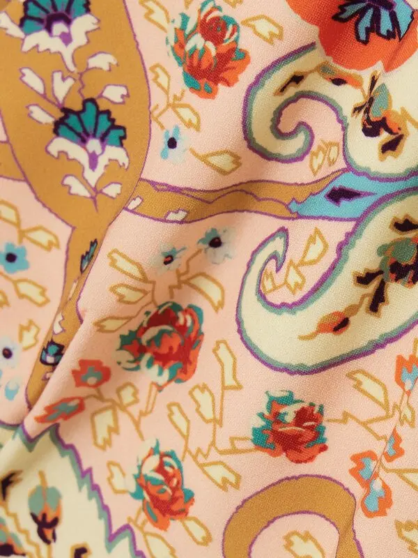 Etro Paisley-print Swimsuit - Pink