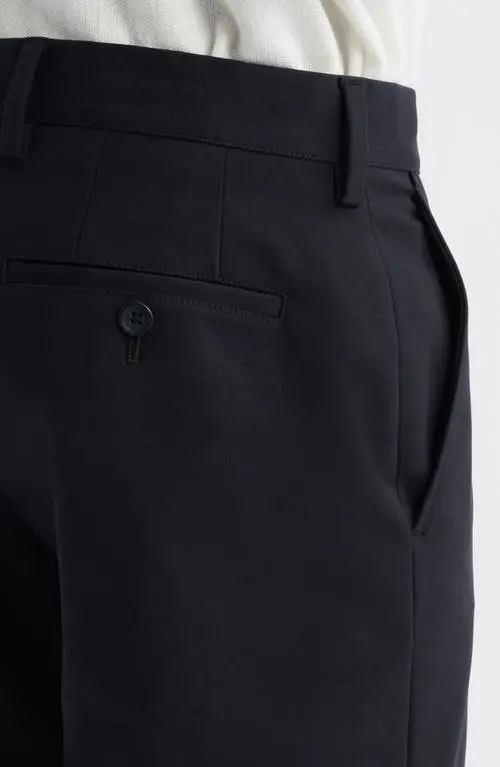 OPEN EDIT Slim Fit Stretch Cotton Chinos - Black
