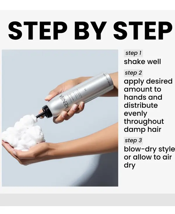 KENRA PROFESSIONAL Volume Styling Mousse - No Color